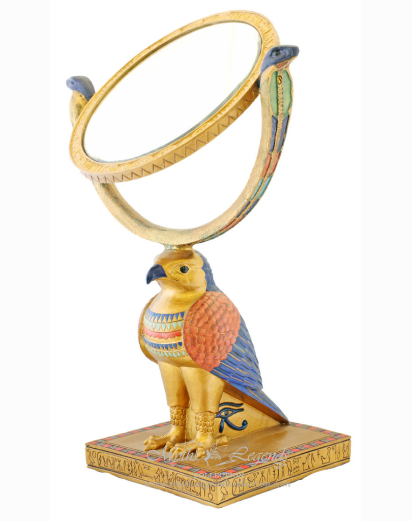 Horus Standing Egyptian Mirror – Myths & Legends Collection
