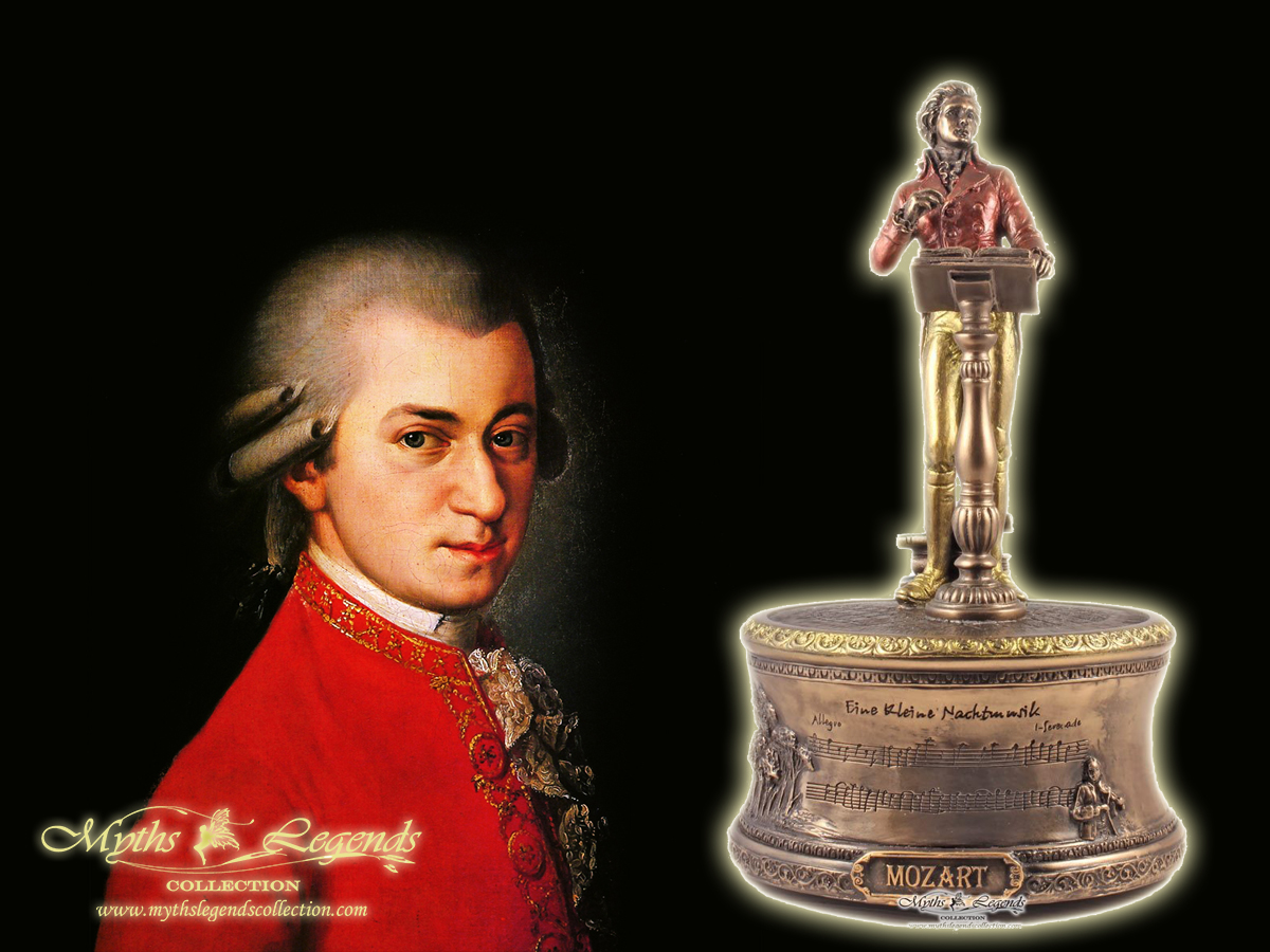 Mozart (Rotating Music Box) – Myths & Legends Collection