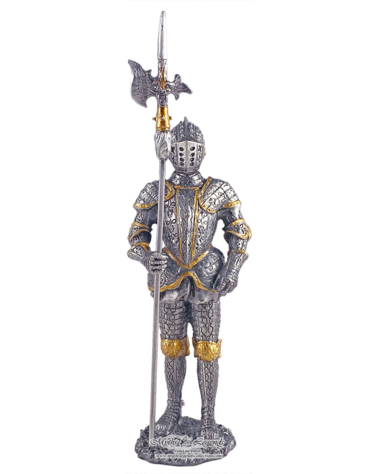 Knight with Halberd (Pewter Miniature) – Myths & Legends Collection
