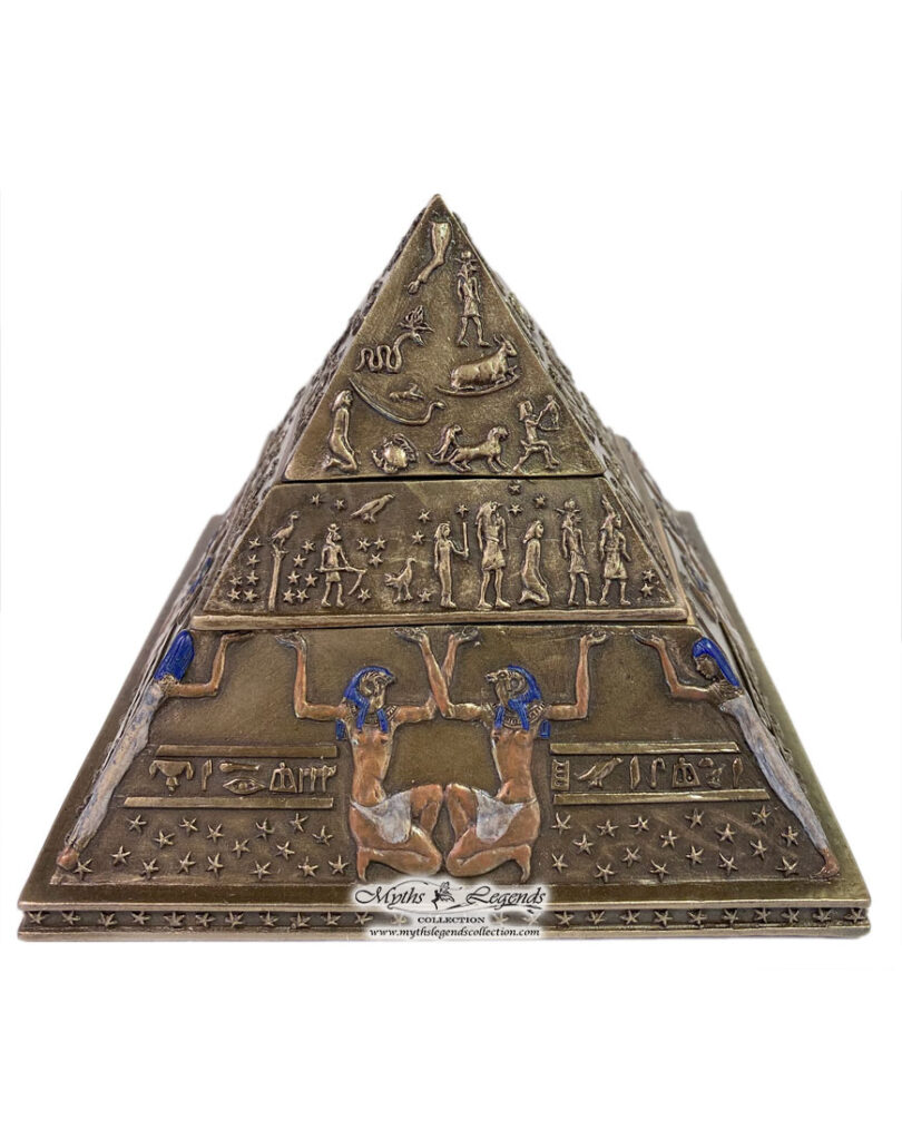 Miniature Egyptian Pyramid Jewellery Box (3 Tiers) – Myths & Legends ...