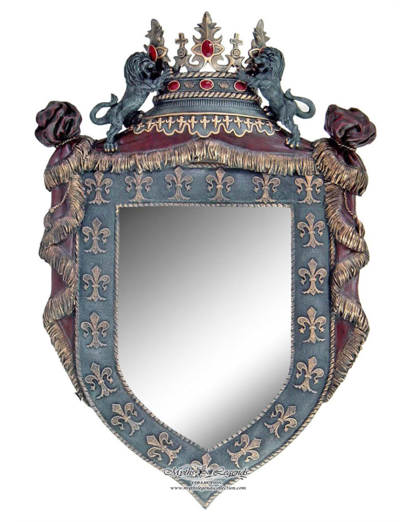 Large Royal Medieval Wall Hanging Mirror – Myths & Legends Collection