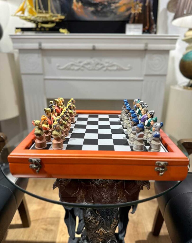Romance of the Three Kingdoms Wooden Chess Board Set – Myths & Legends ...